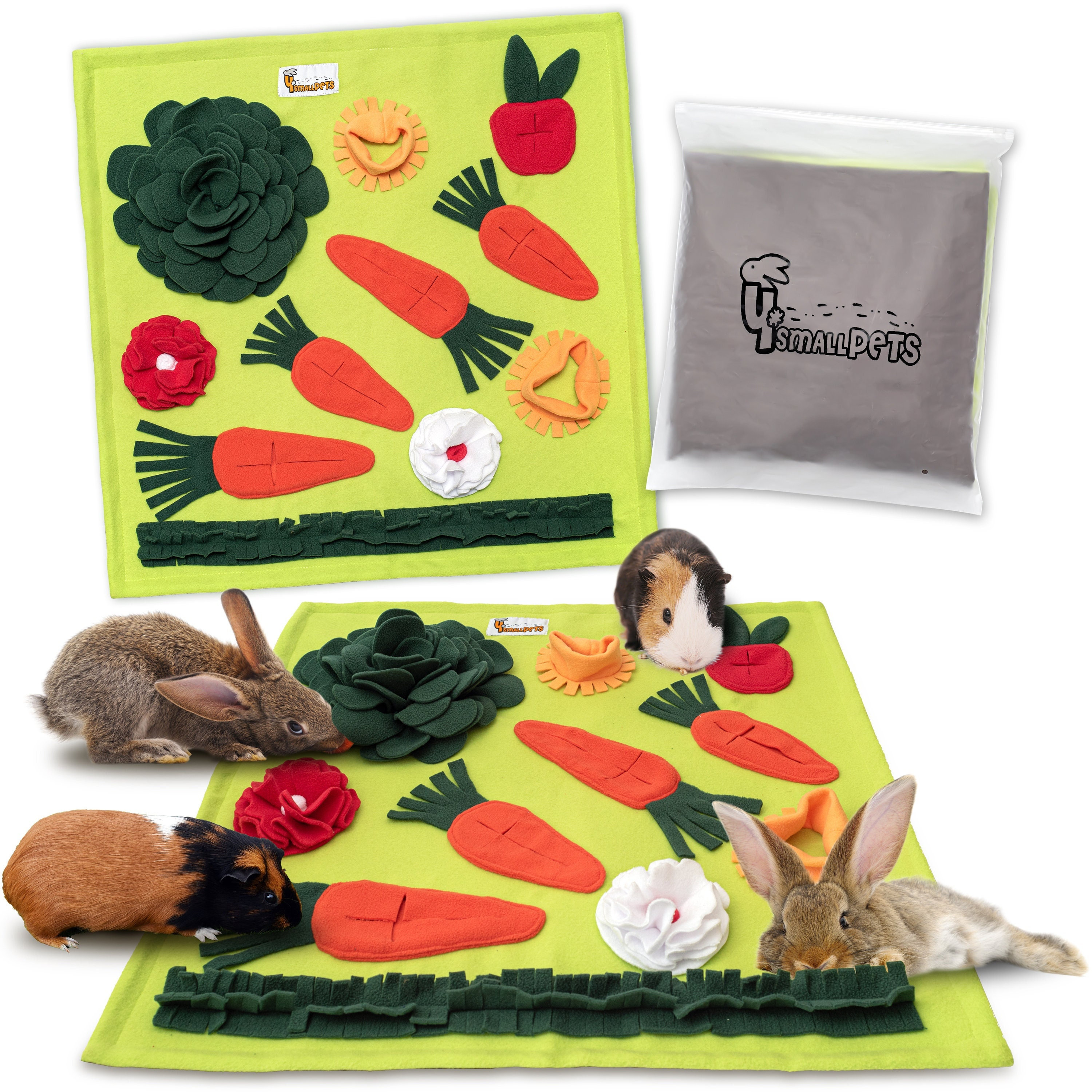 Rabbit Snuffle Mat Toy for Small Pets Rabbit Guinea Pig - Etsy