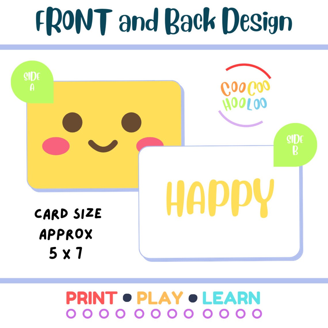 Moods Flashcards, Feelings Flash Cards, Montessori Materials ...