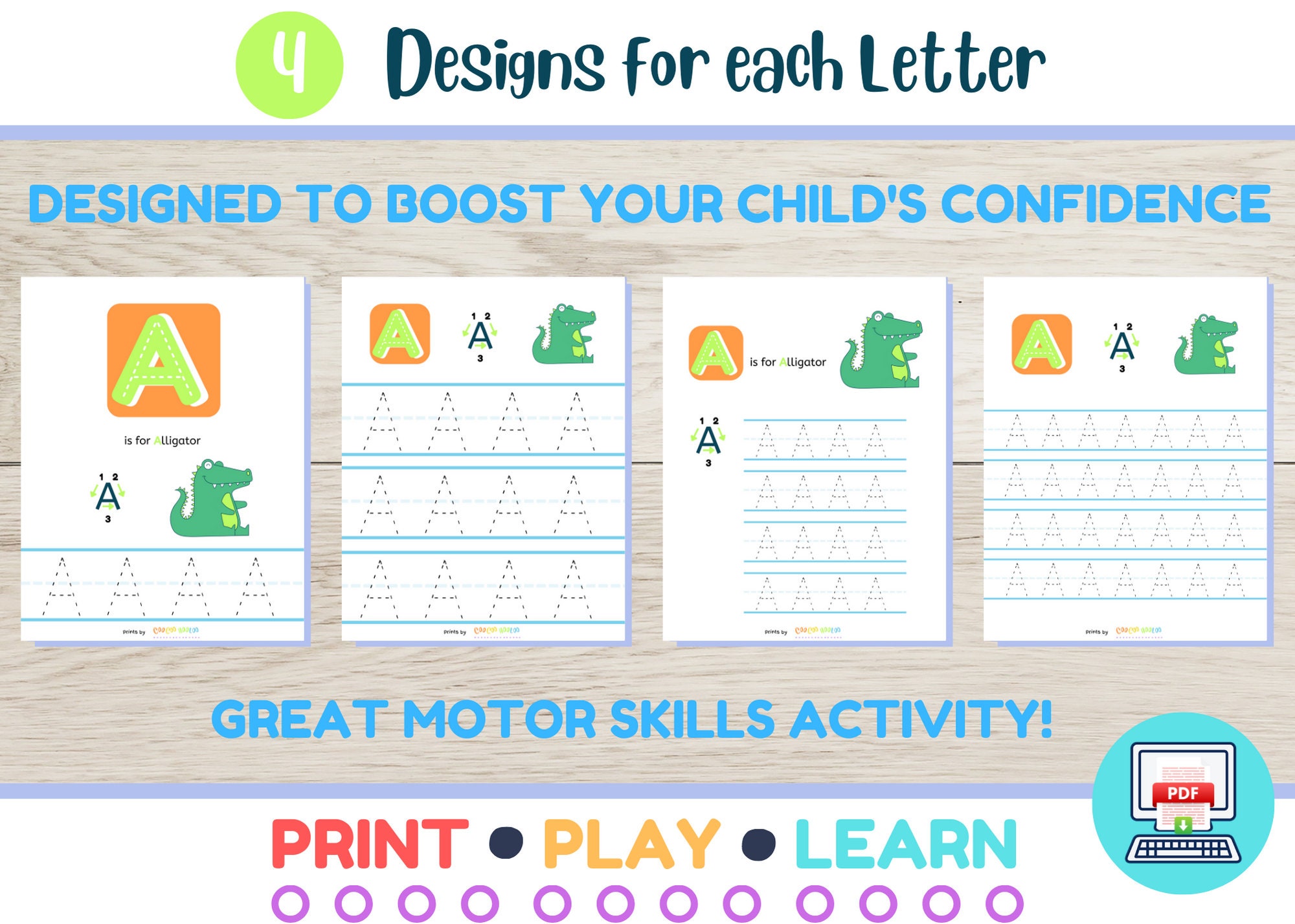 Letter Tracing Activity, Montessori Materials, Homeschool Printables ...