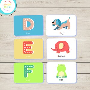 Letter Flashcards, Alphabet Flash Cards, Montessori Materials ...