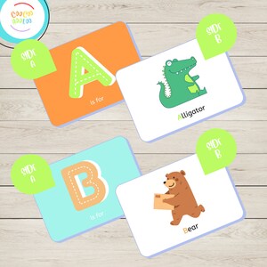 Letter Flashcards, Alphabet Flash Cards, Montessori Materials ...