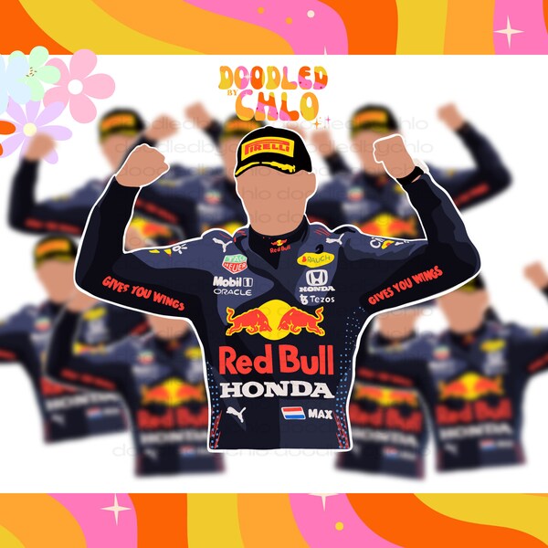 Max Verstappen Svg - Etsy UK