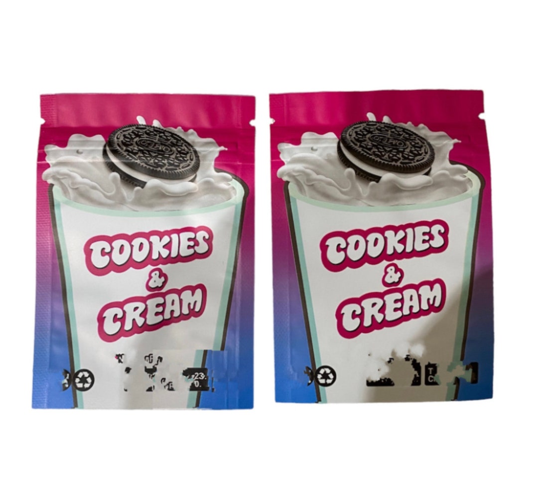 OREO COOKIES EMPTY Californian Packaging Mylar Zip Lock Design Packs ...