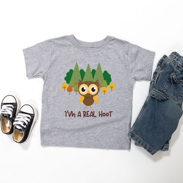 Girls Owl Shirt - Etsy