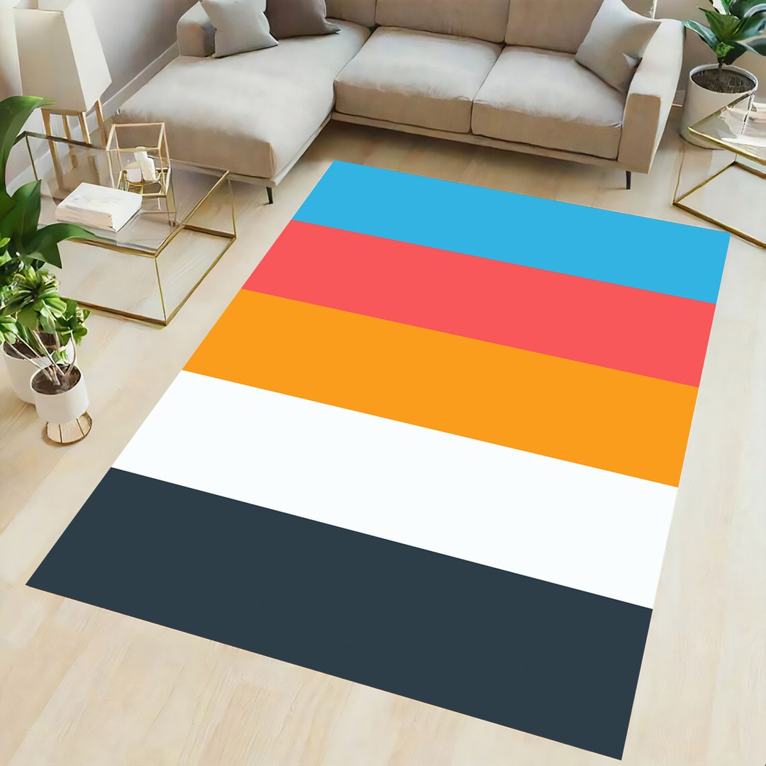 Color Palette Rug, Living Room Rug,area Rug,art Rug, Custom Rug ...