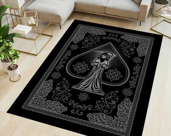 Playing Cards Area Rug - Etsy