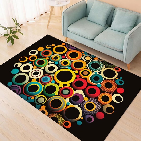 Geometric Rug - Etsy