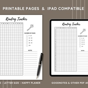 Reading Planner Printable | Book Journal | Reading Tracker | Book ...