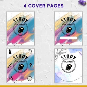 Study Planner Printable | Student Planner | College School Planner ...