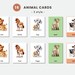 Printable Cards Bundle, Montessori Animal Flashcards, Toddler Vehicle ...