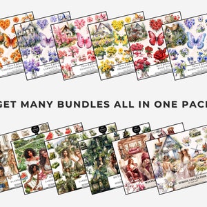 Whole Shop Clipart Mega Bundle, Entire Shop Bundle, Watercolor Graphics ...