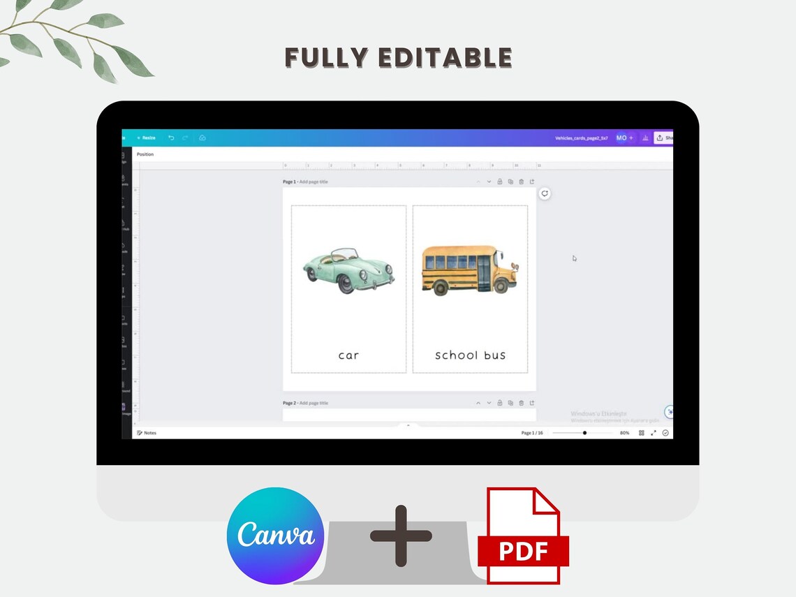 Ultimate Flashcards Bundle, Printable Montessori Cards, Toddler ...