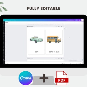 Ultimate Flashcards Bundle, Printable Montessori Cards, Toddler ...