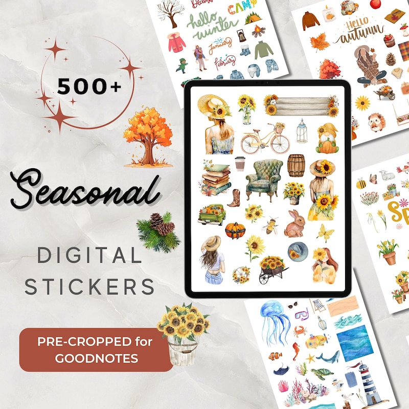 Digital Stickers - Etsy