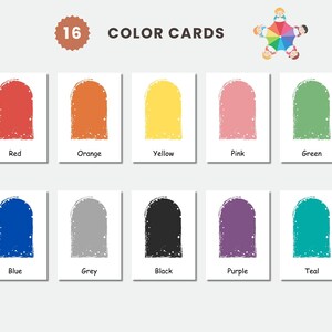 Printable Cards Bundle, Montessori Alphabet Flashcards, Toddler Number ...