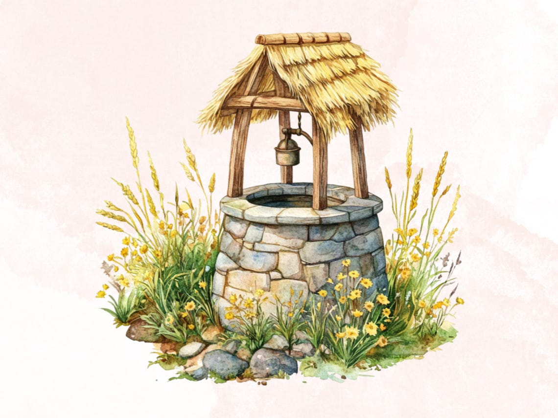 Cottagecore Clipart, Cottage Field Clipart, Cozy Cottage Graphics Png ...