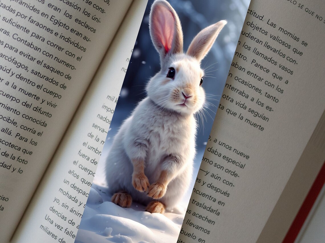 16 Winter Animals Printable Bookmarks, Watercolor Bookmark Sheets, PNG ...