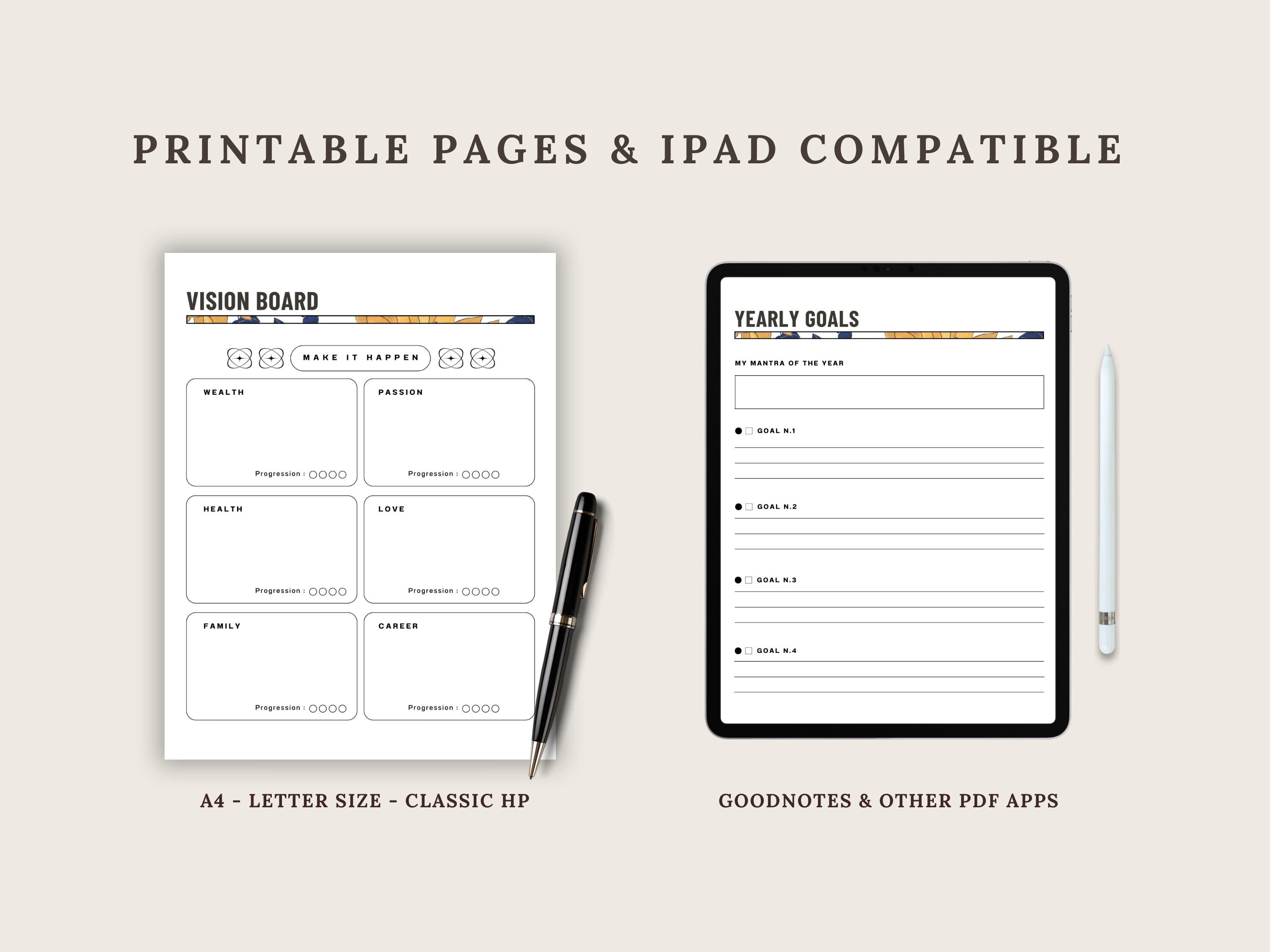 Personal Development Guide and Planner Bundle Printable Life Journal ...