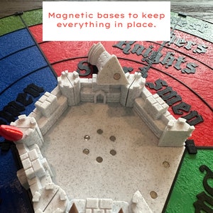 Castle Panic Board Game Pieces - Etsy