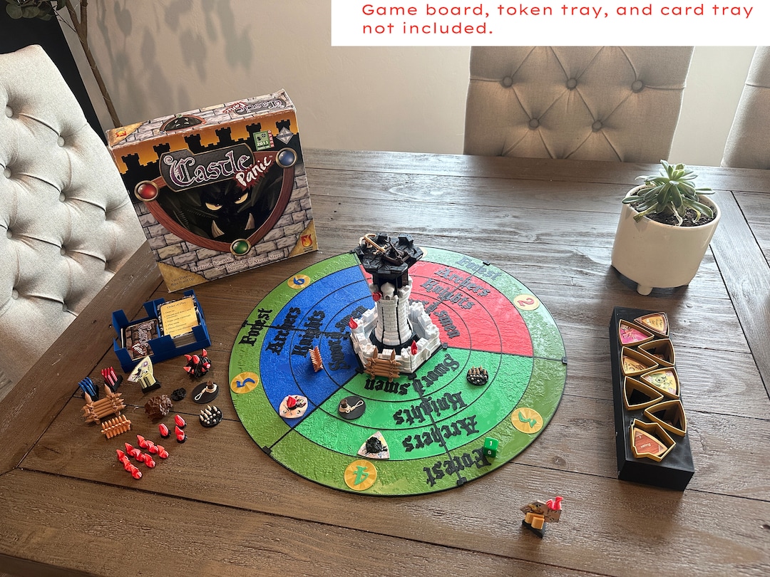 Castle Panic Board Game Pieces - Etsy