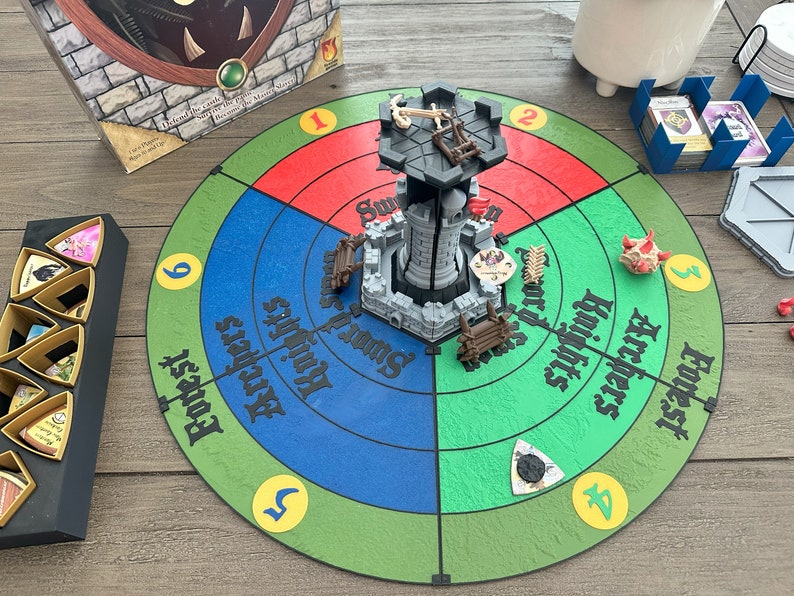 Castle Panic Board Game Pieces - Etsy