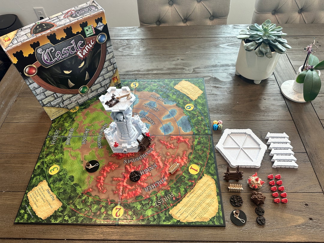 Castle Panic Board Game Pieces - Etsy