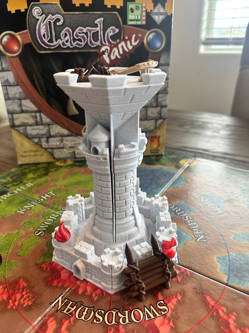 Castle Panic Board Game Pieces - Etsy