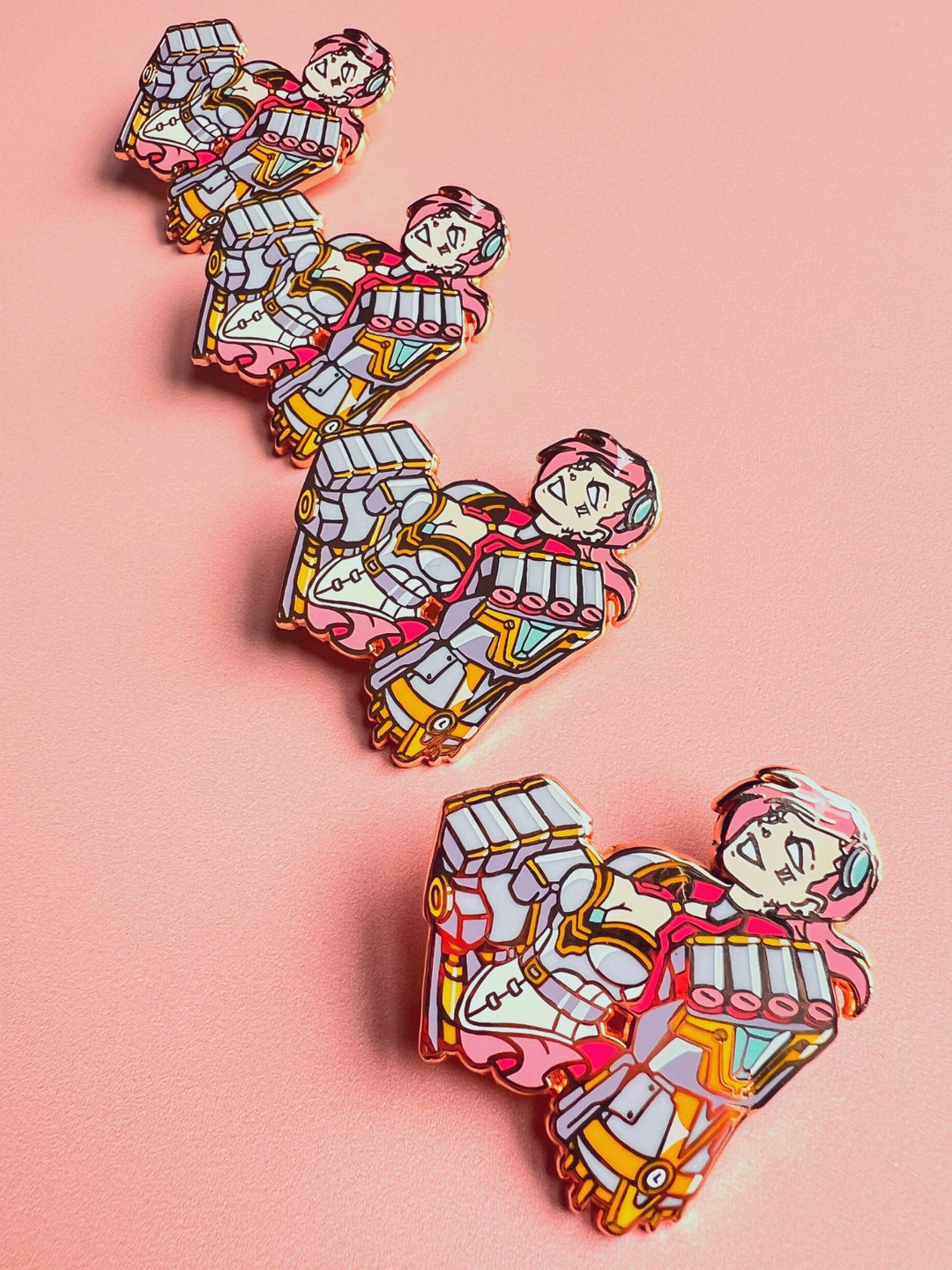 The Enforcer Enamel Pin - Etsy