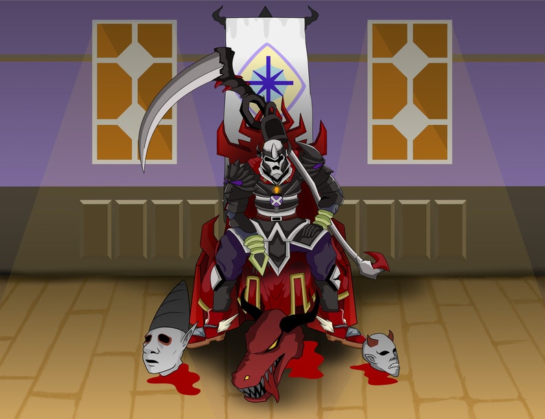 Custom Digital Game Art and More Runescape Art Osrs Art RPG Art Custom ...