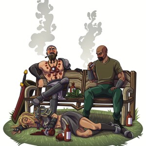 Custom Digital Game Art and More Runescape Art Osrs Art RPG Art Custom ...