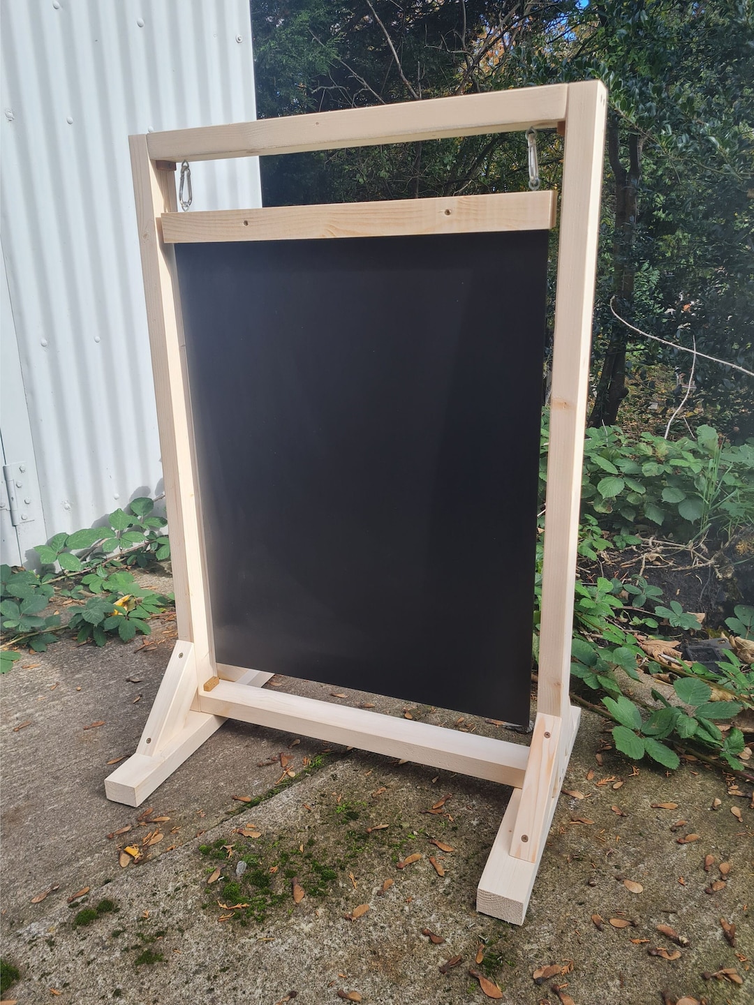 Wooden Swinger Swinging Pavement Board, A Board, Sandwich Board ...