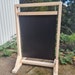 Wooden Swinger Swinging Pavement Board, A Board, Sandwich Board ...