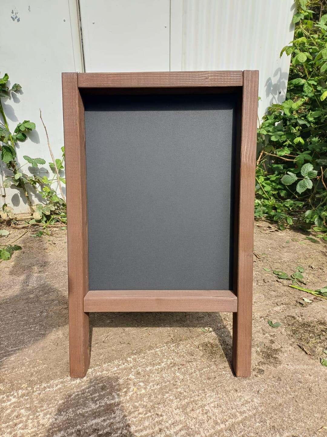 SMALL Wooden Chunky, Sturdy A Board. Stained Pavement Board 6KG ...