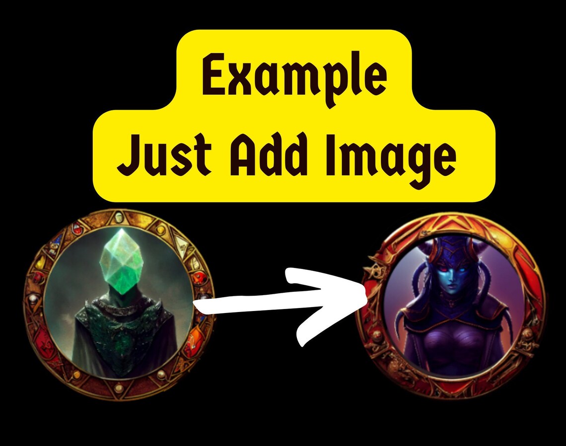 Pirate Inspired Dnd Token Border Pack DND Token Frame/digital Token ...