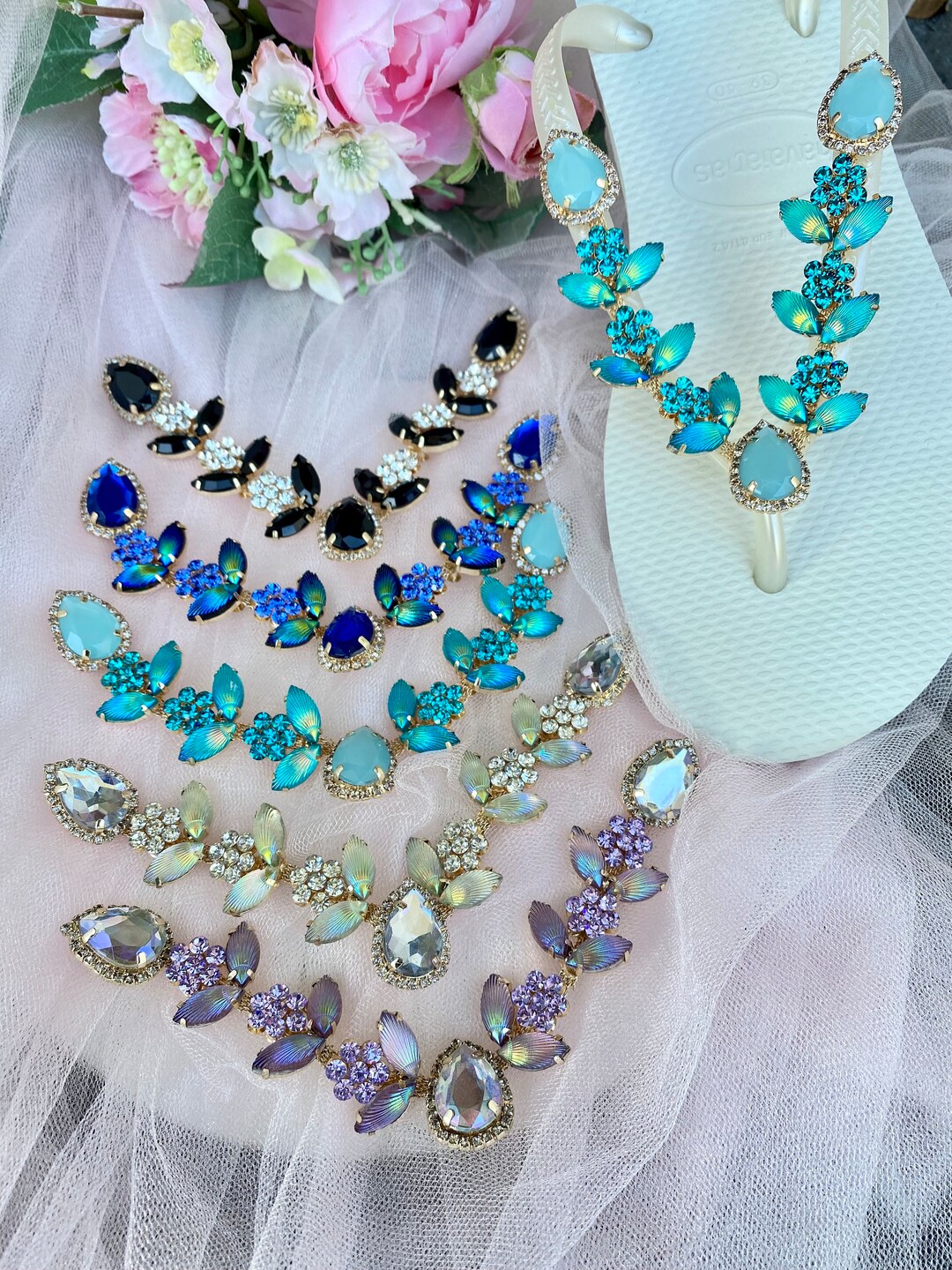 Wedding V Decoration for Flip Flops, Diy Flip Flops, Chain for Flip ...