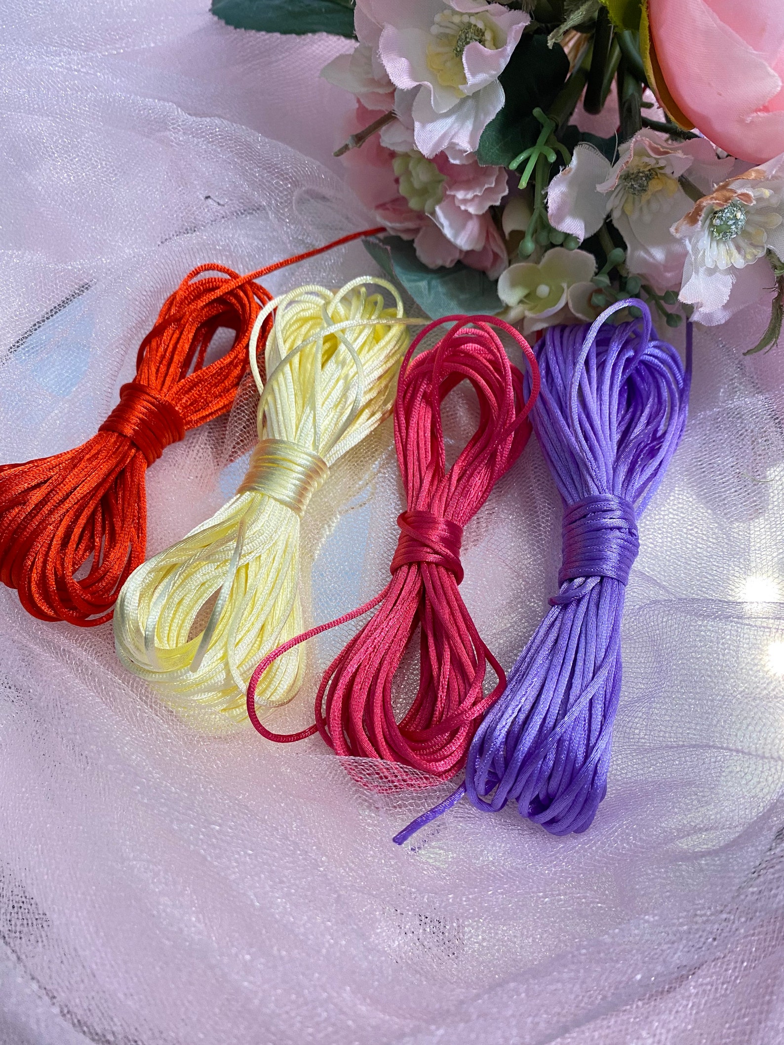 Nylon Satin Cord - Etsy