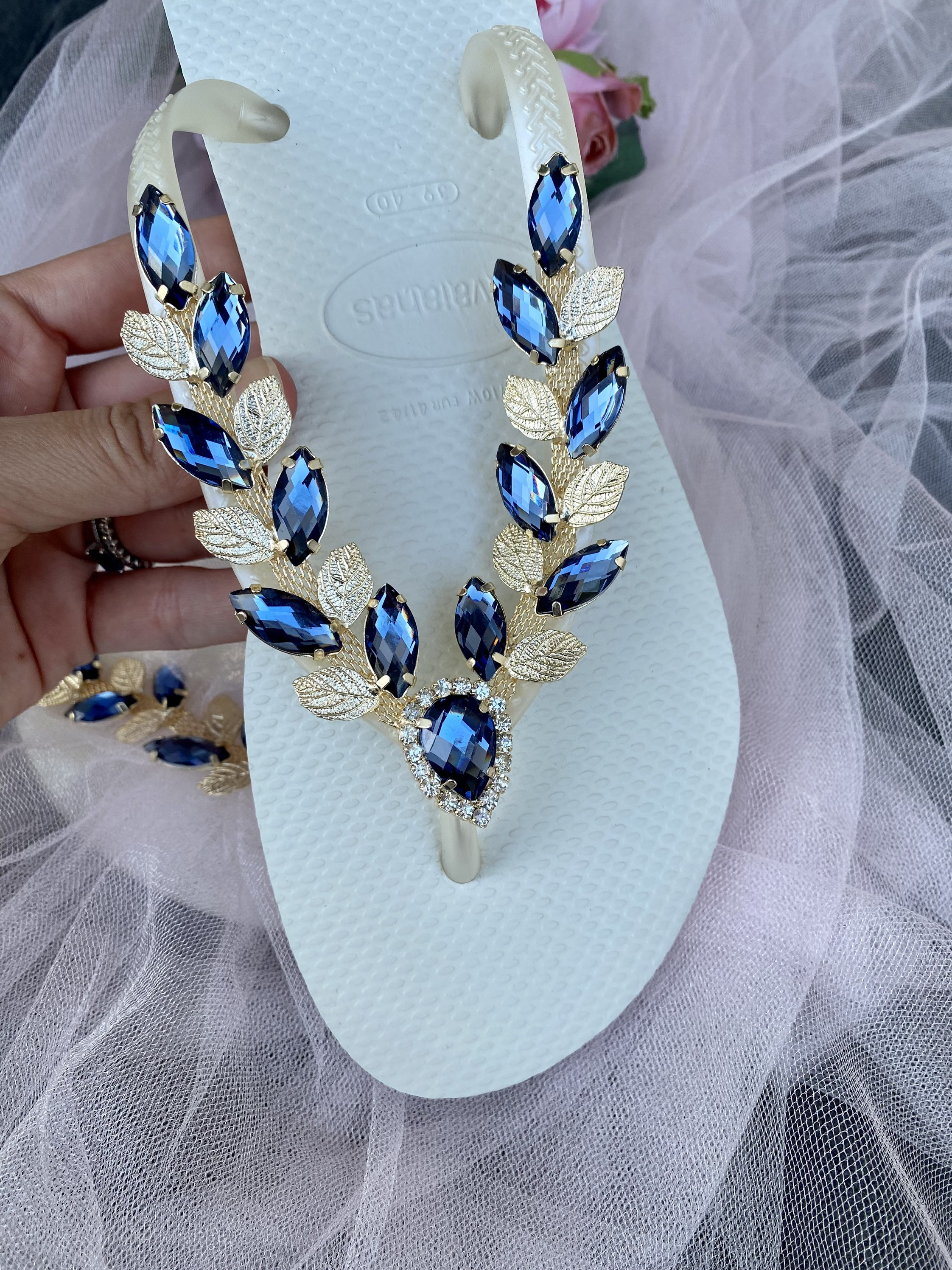 Leaves V Decoration for Flip Flops, Diy Flip Flops, Chain for Flip Flop ...