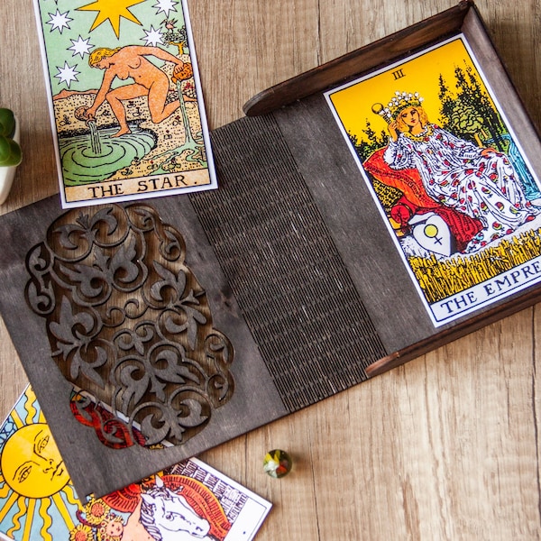 Tarot Deck Box - Etsy