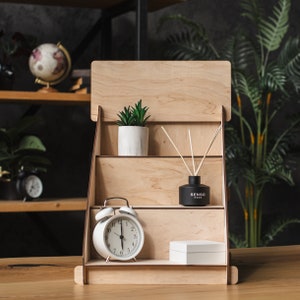 Tiered Display Rack, Countertop Retail Display, Craft Show Display Rack ...