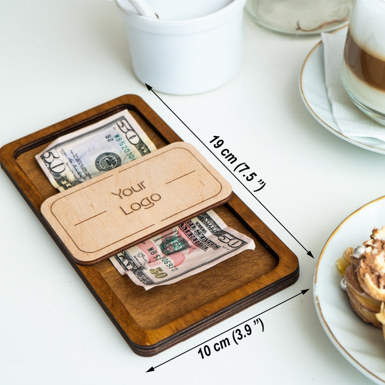 Wood Check Presenter Restaurant Check Holder Check Presenter - Etsy