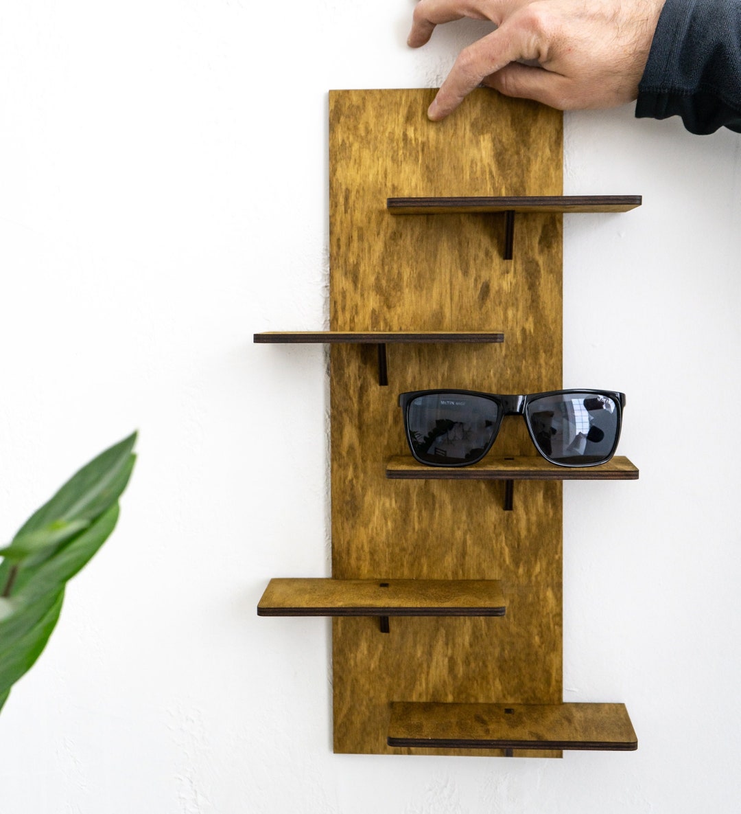 Sunglasses Holder for Wall, Eyeglasses Holder Wall Mount, Sunglasses ...