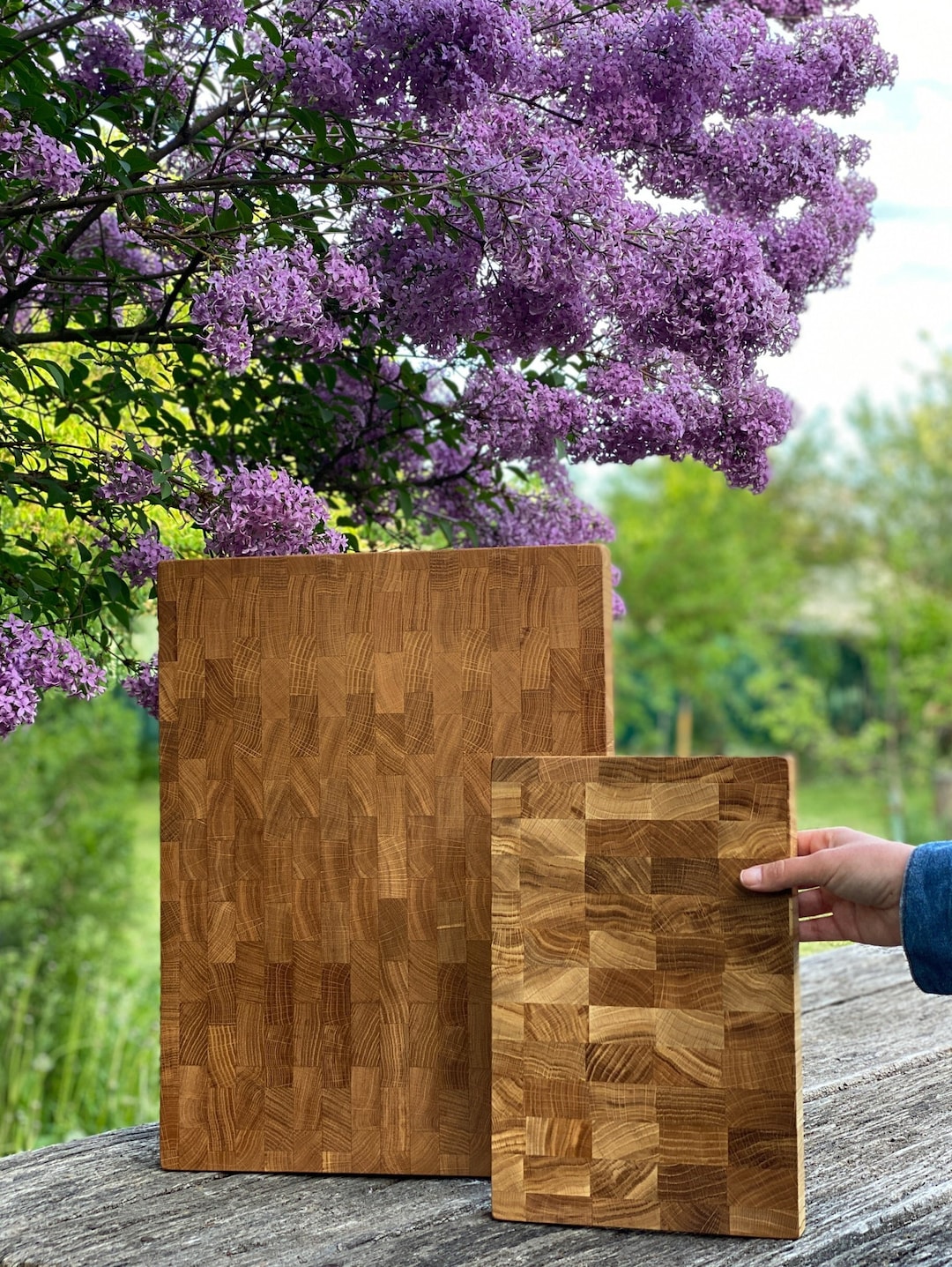 Wood Cutting Board Large Butcher Block Cutting Board Wooden - Etsy