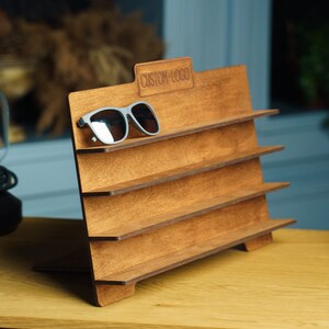 Eyeglass Display Stand,wood Sunglass Display,glasses Organizer,eyeglass ...