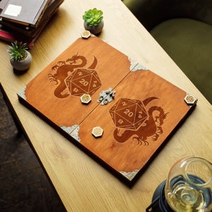 Custom Dungeon Master Screen, Dnd Screen Table, DM Screen Wood, DM ...