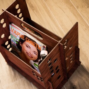 Magazine Rack Floor, Magazine Rack Wood, Magazine Holder Floor,magazine ...
