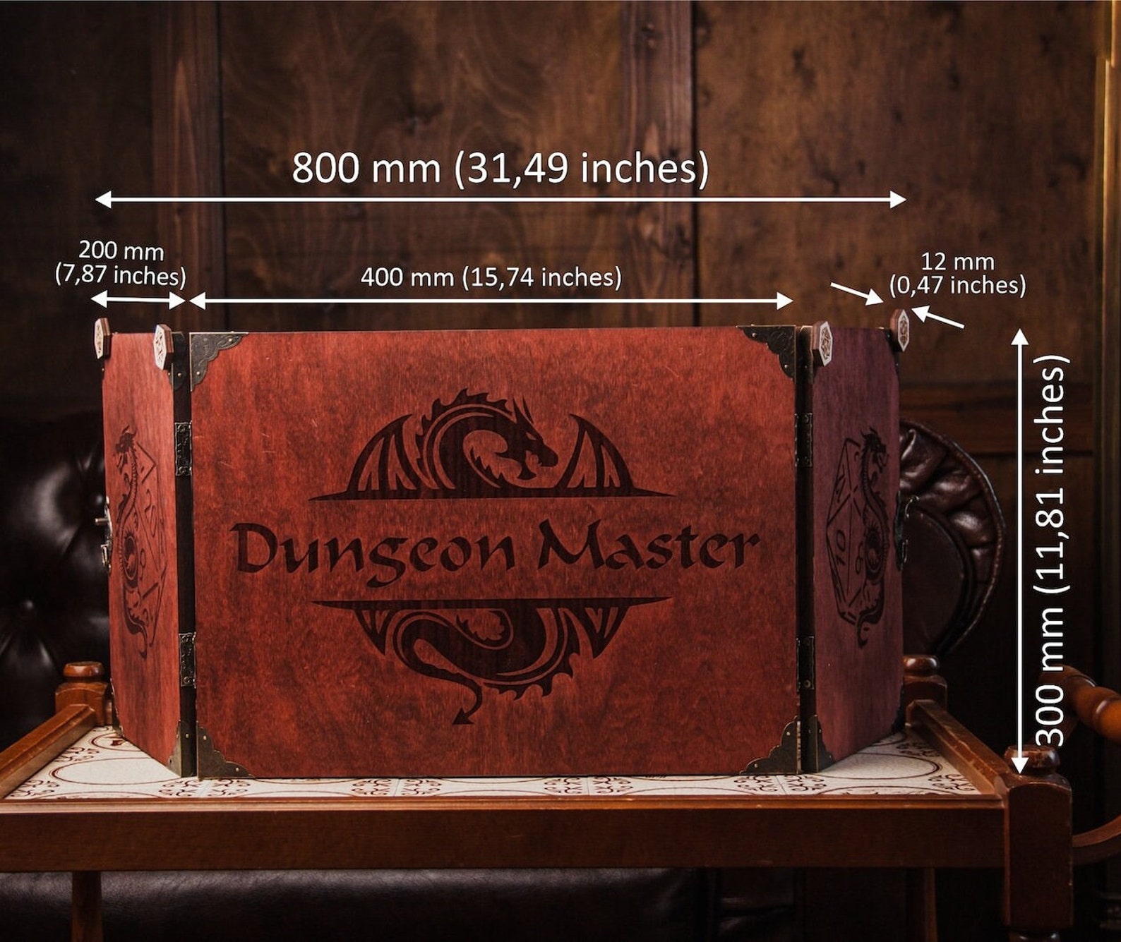 Custom Dungeon Master Screen, Dnd Screen Table, DM Screen Wood, DM ...