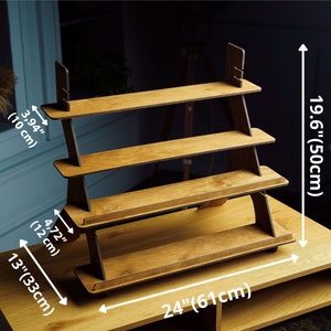 Portable Display Shelf Vendor Booth, Craft Show Display Stand, Retail ...