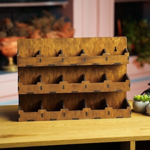 Wooden Tea Bag Organizer Tea Organizer Shelf Wood Tea - Etsy