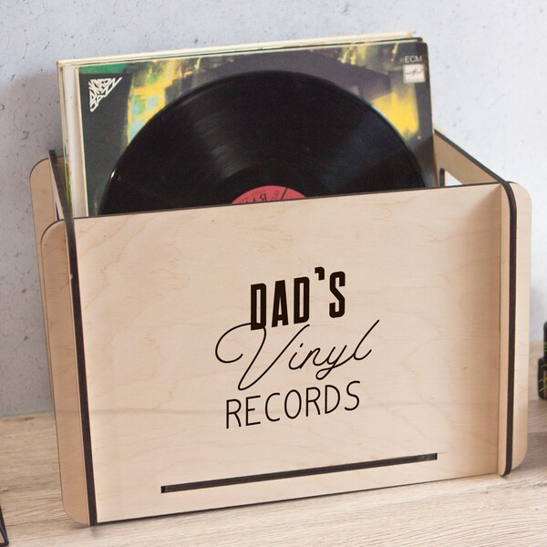 Vinyl Record Box - Etsy