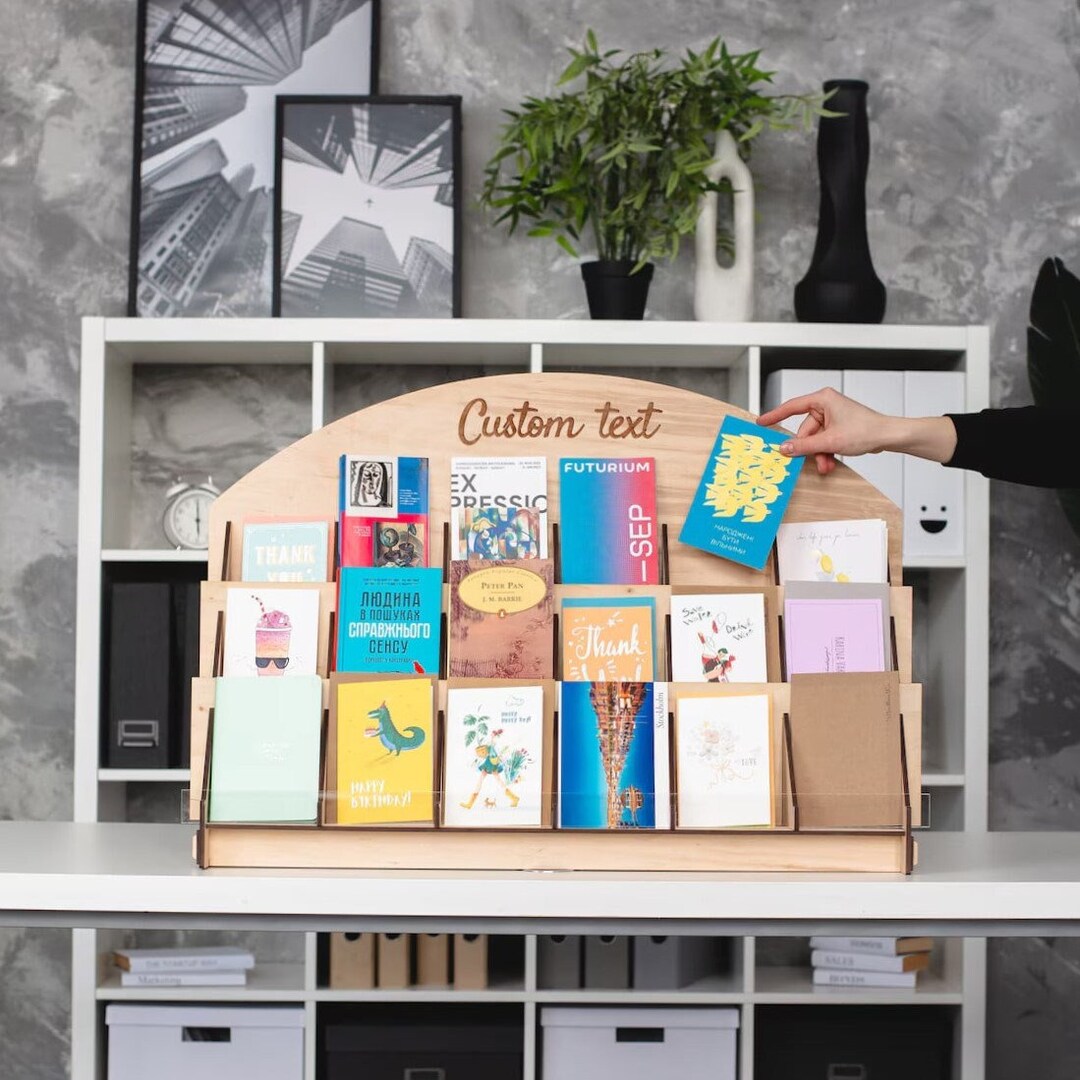 Greeting Card Display for Retail, Greeting Card Display Stand, Greeting ...